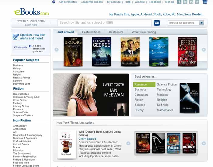 EBooks .com Tienda Online de EBooks.