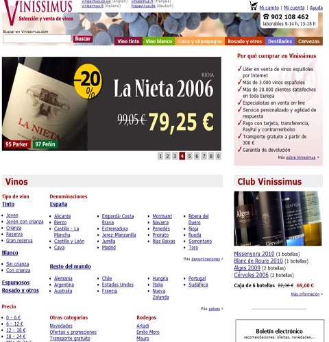 Vinissimus Tienda Online de Vinos.